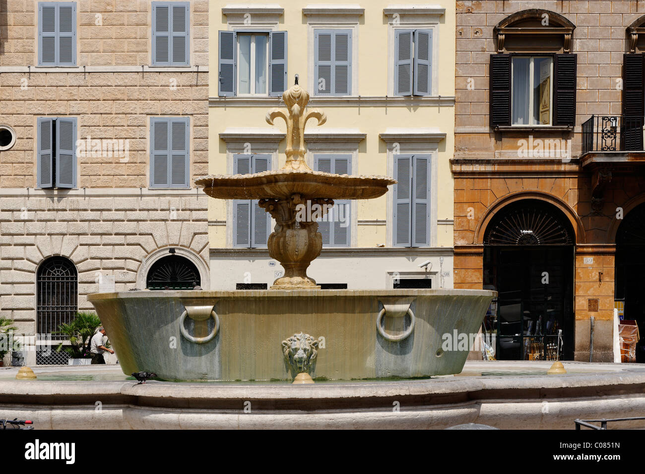 Piazza Farnese, Rome, Italy, Europe Stock Photo - Alamy