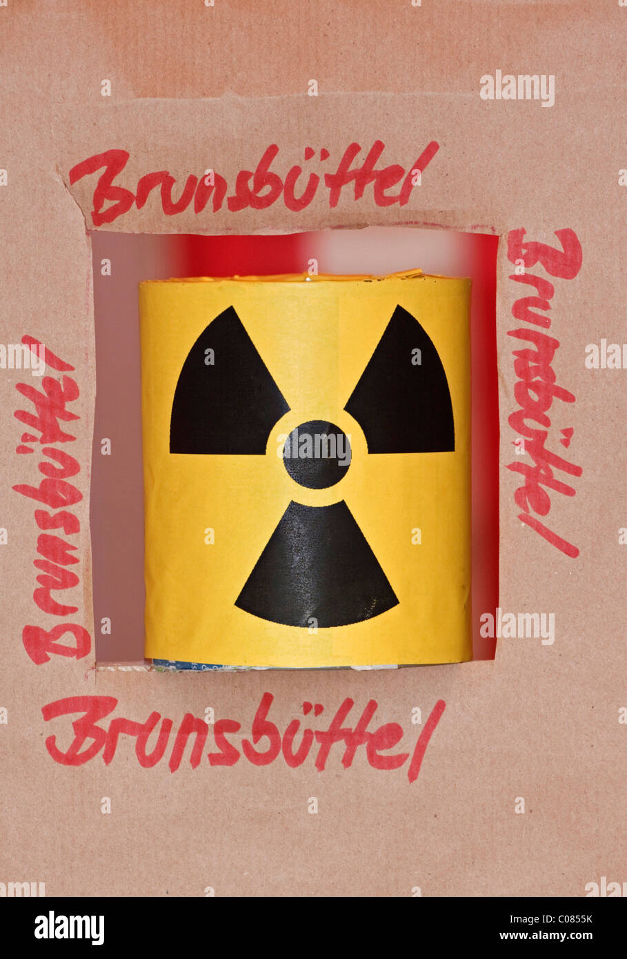 Poster campaign against nuclear power plants in Germany, here is the ...