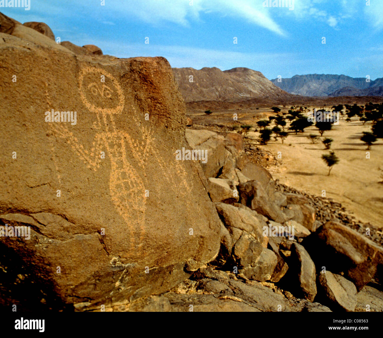 Niger rock art hi-res stock photography and images - Alamy