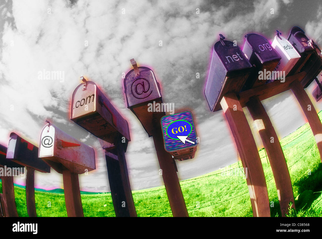 Mail com mail hi-res stock photography and images - Alamy