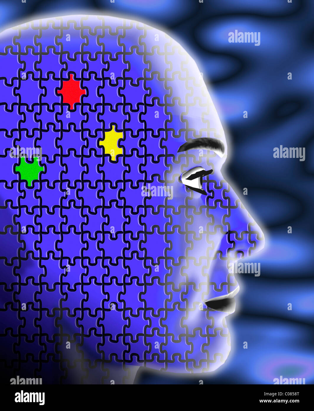 Mind puzzle hi-res stock photography and images - Alamy
