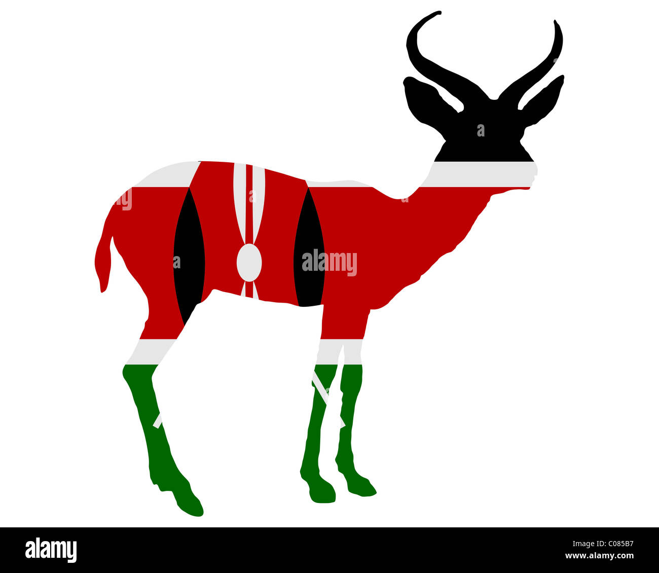 Kenya impala Cut Out Stock Images & Pictures - Alamy