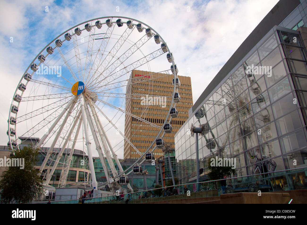 The Manchester Wheel in Manchester, England Stock Photo - Alamy