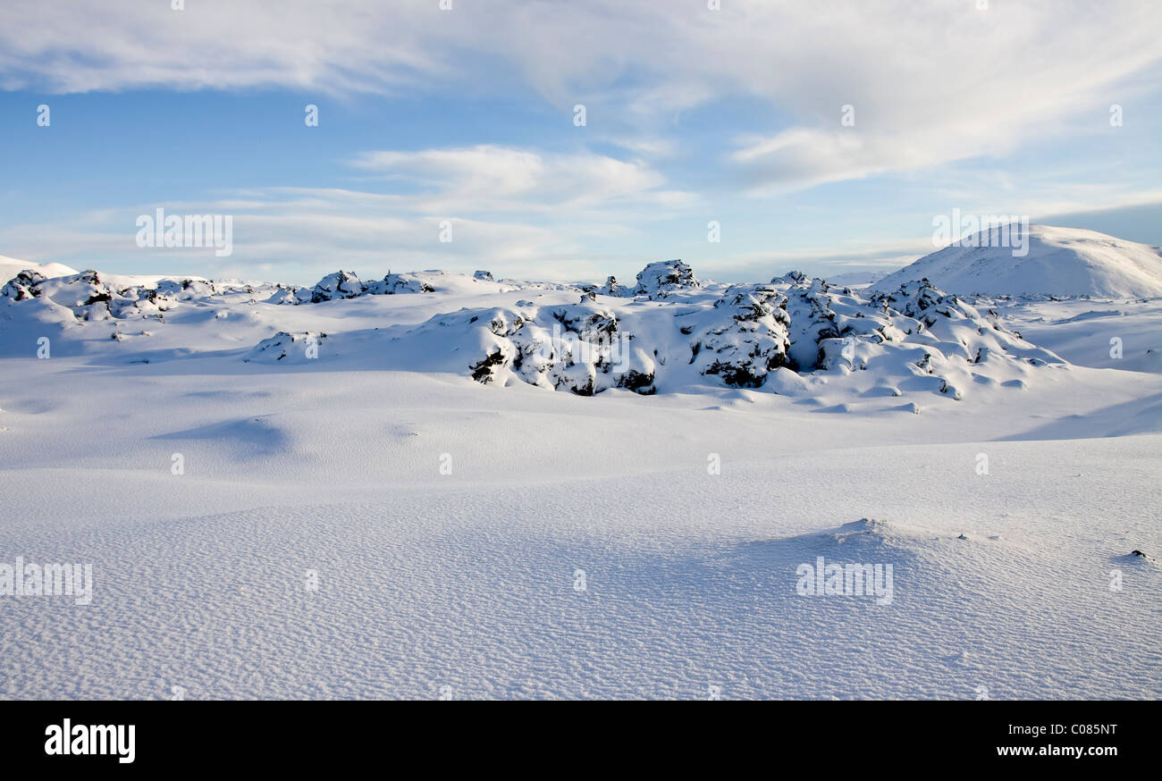 Winter mountain after snow storm Stock Photo - Alamy