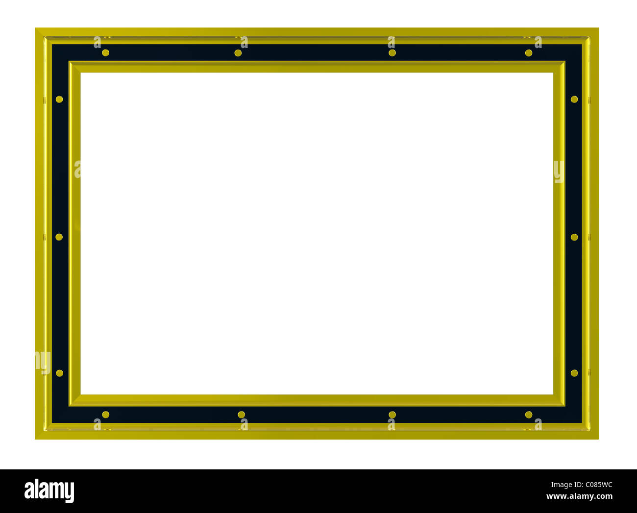 Black And Gold Border