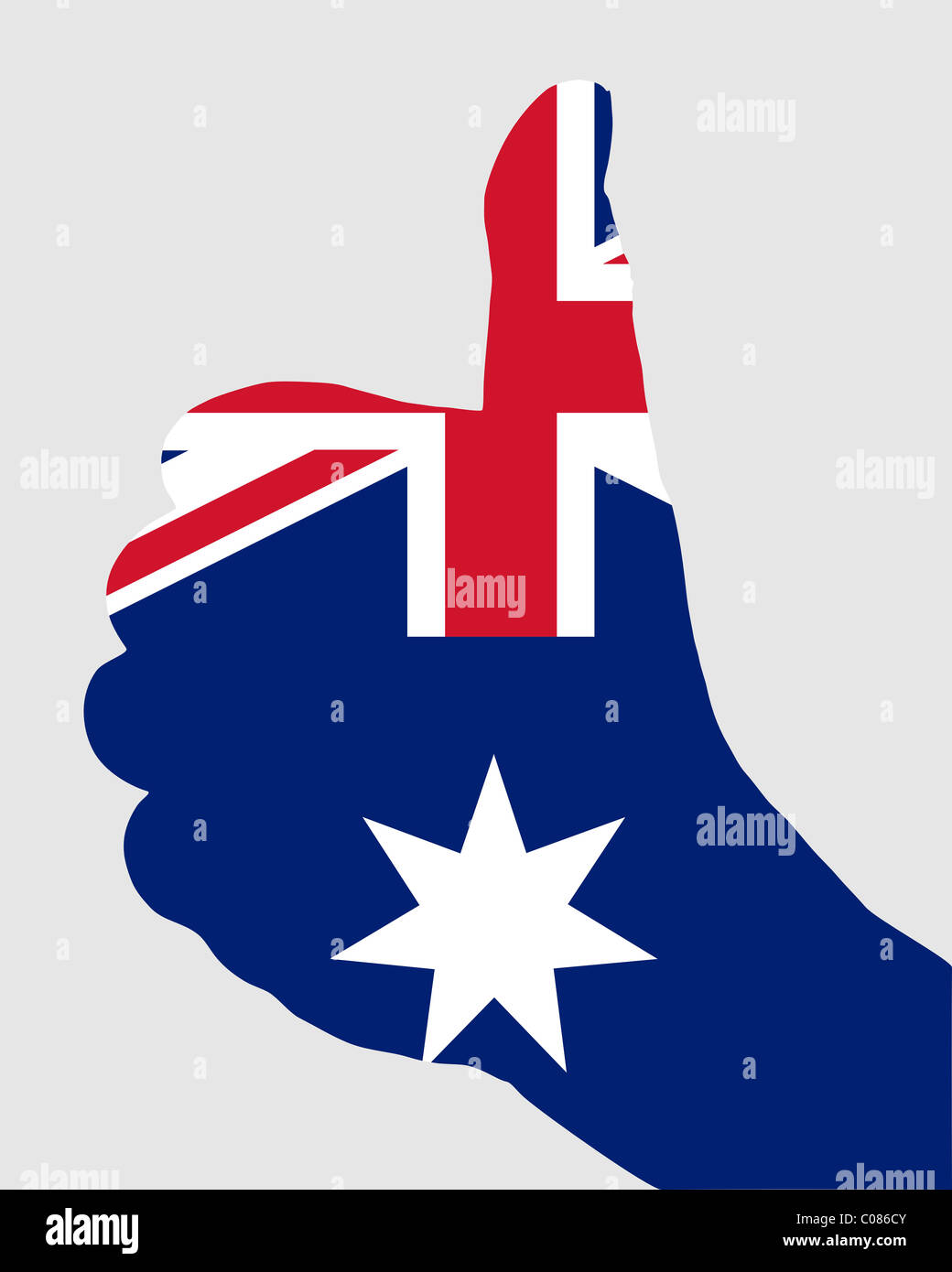 Australian hand signals Stock Photo - Alamy