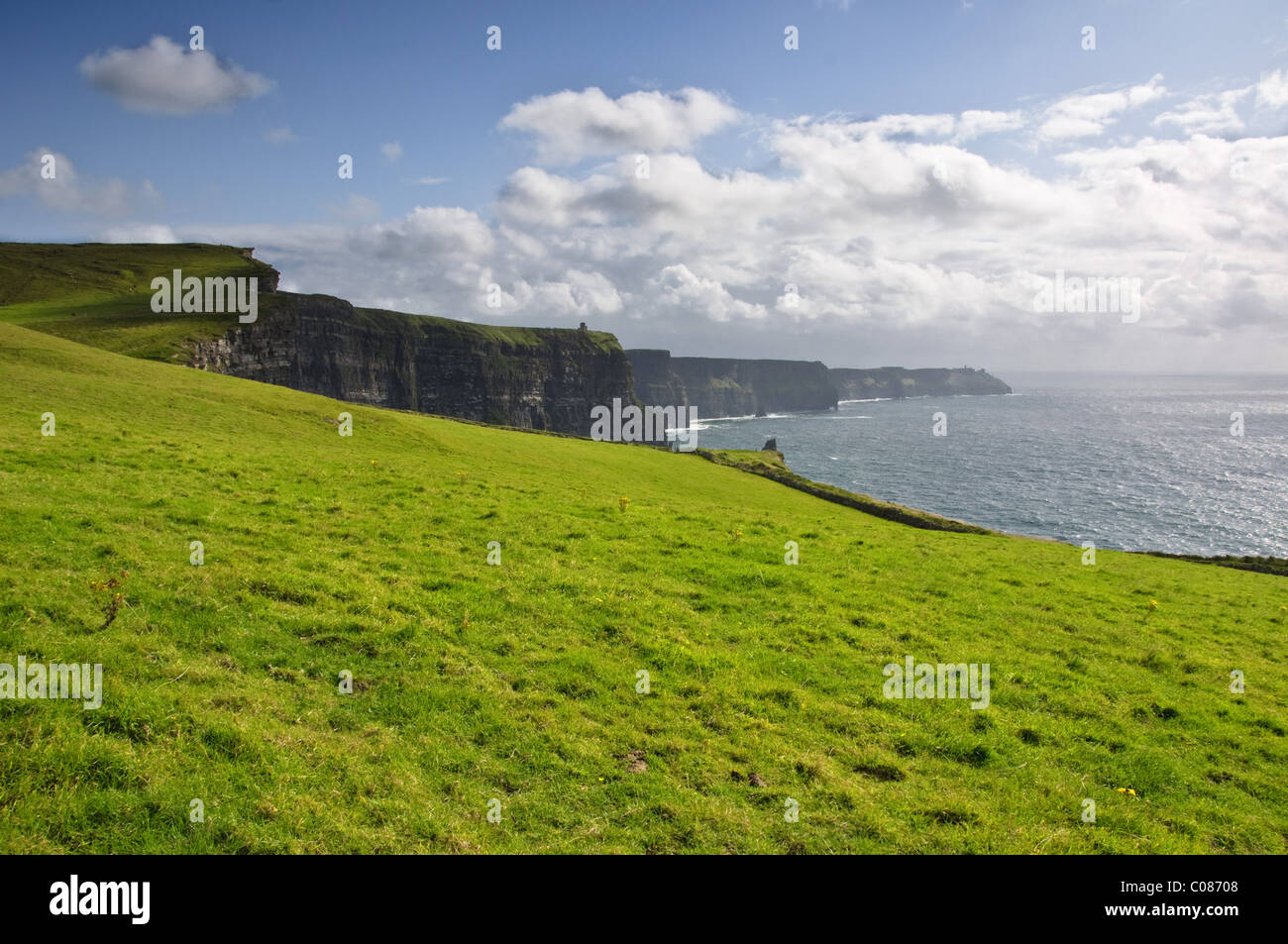 famous cliffs of moher in county clare, ireland Stock Photo - Alamy