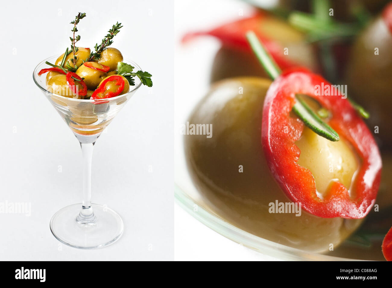 Olive glass hi-res stock photography and images - Alamy