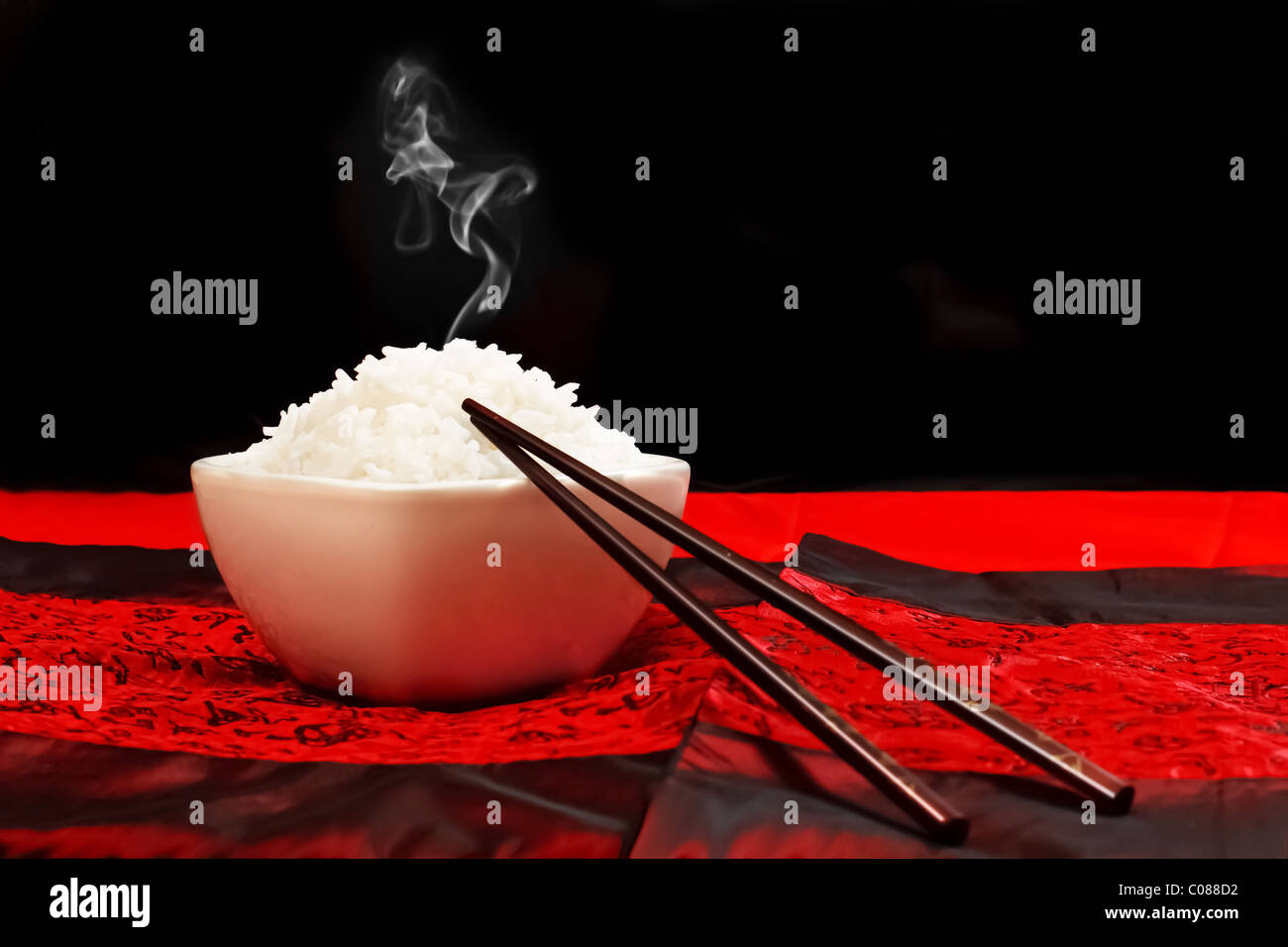 Serving cooked rice in hi-res stock photography and images - Alamy