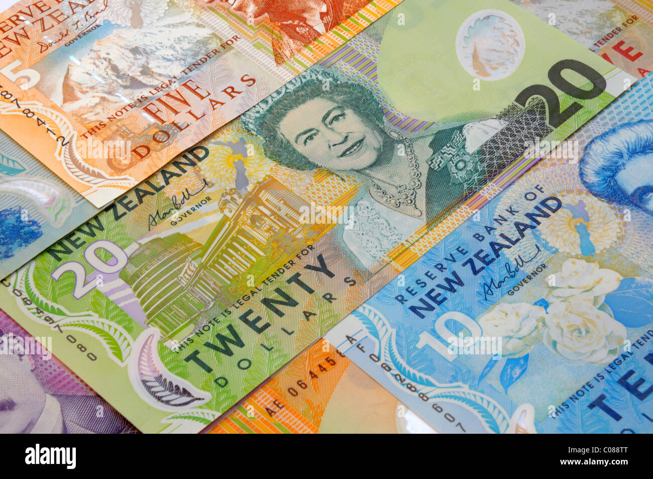 New zealand money notes nz hi-res stock photography and images - Alamy