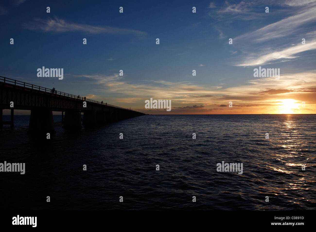 Florida Keys Sunset Stock Photo - Alamy