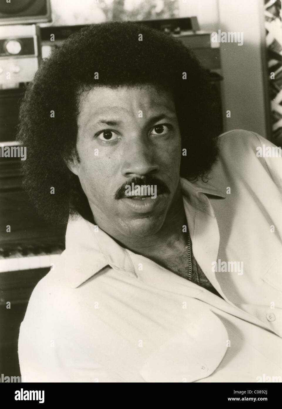 LIONEL RITCHIE Promotional photo of US singer-songwriter Stock Photo ...
