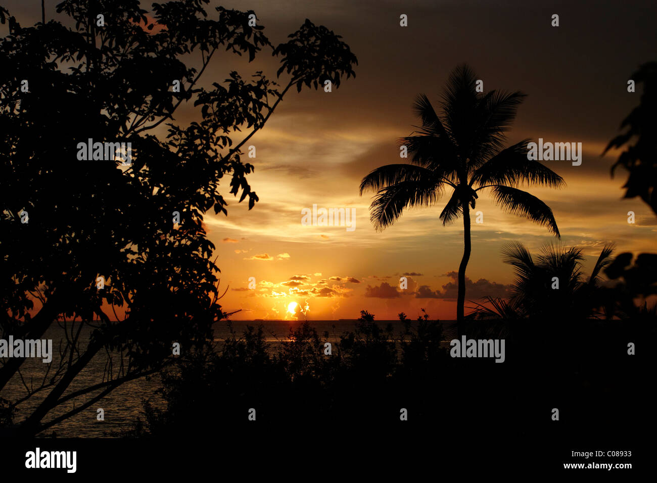 Florida Keys Sunset Stock Photo - Alamy
