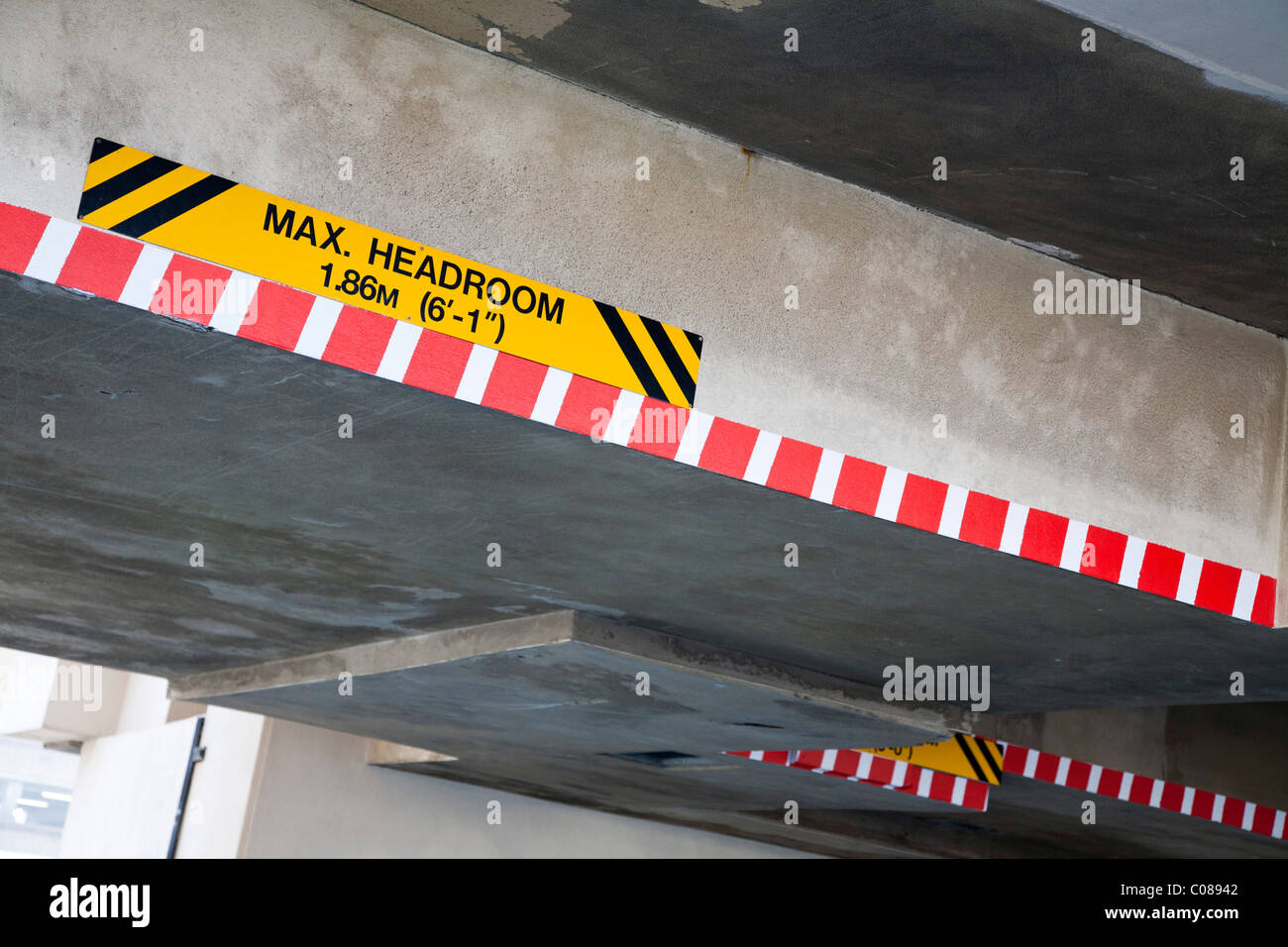 Max Headroom sign on a concrete structure Stock Photo - Alamy