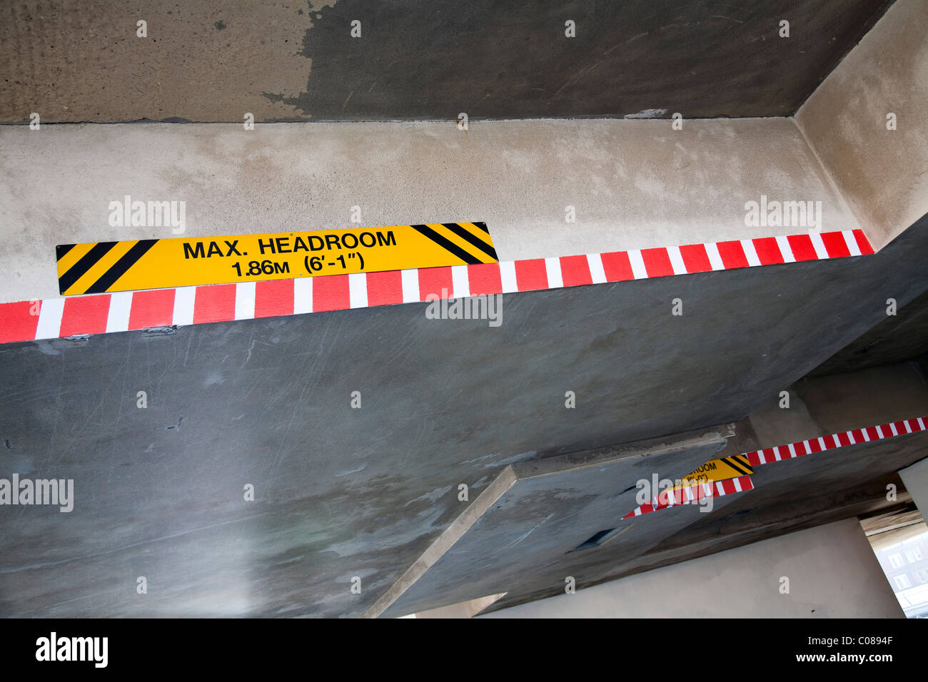 Max Headroom sign on a concrete structure Stock Photo - Alamy