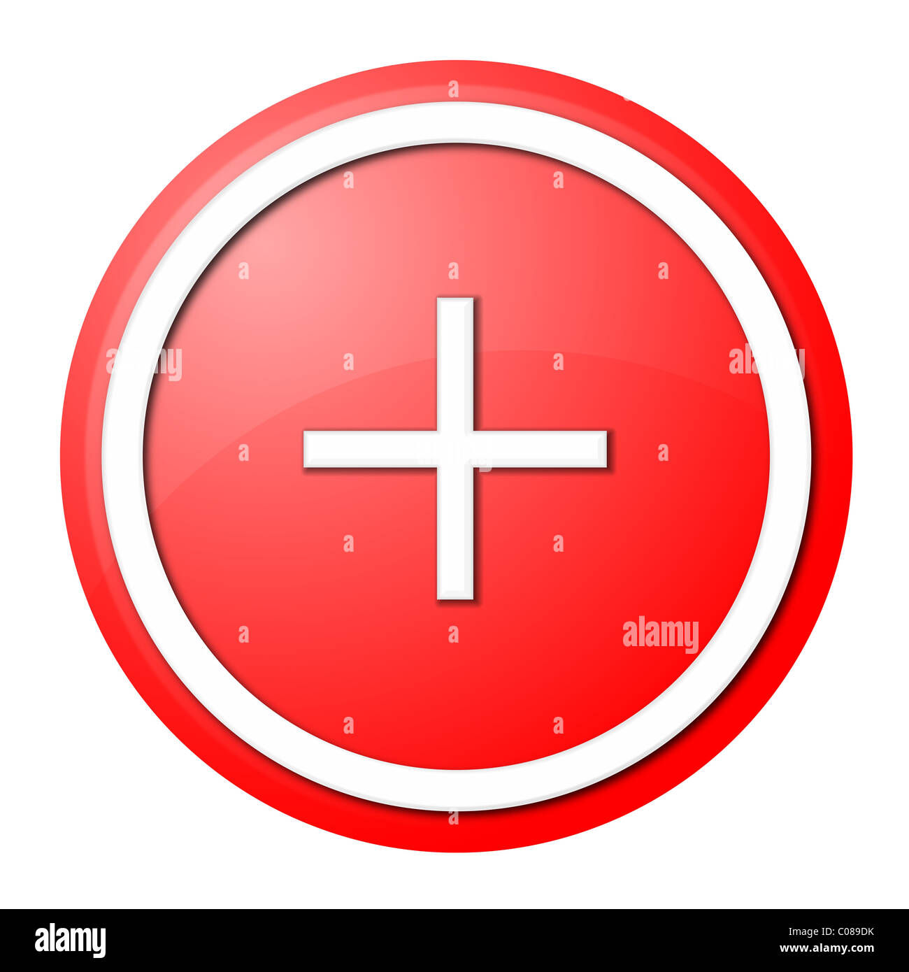 Red round point hi-res stock photography and images - Alamy