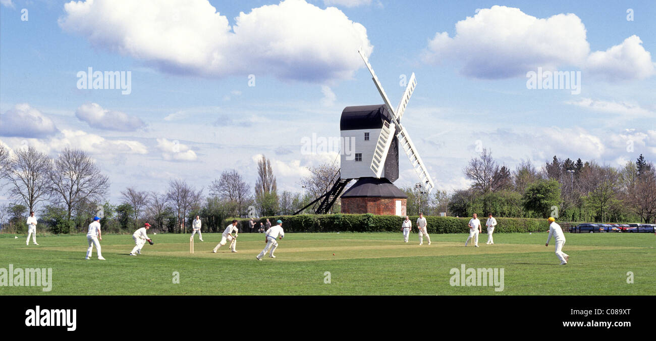 Iconic quintessential England idyllic village green cricket match ...