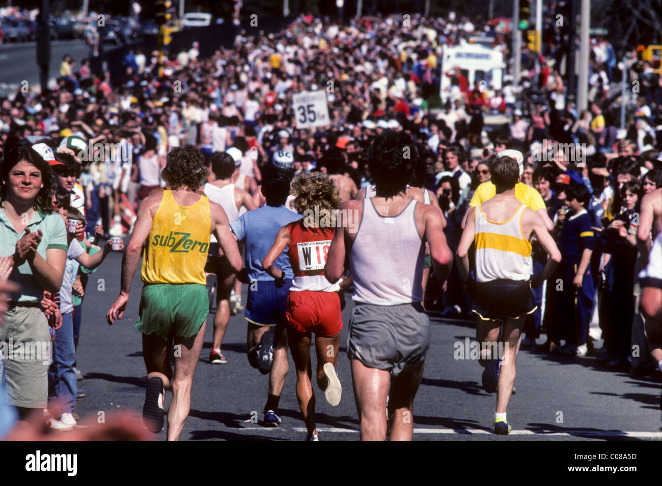1982 boston marathon hi-res stock photography and images - Alamy