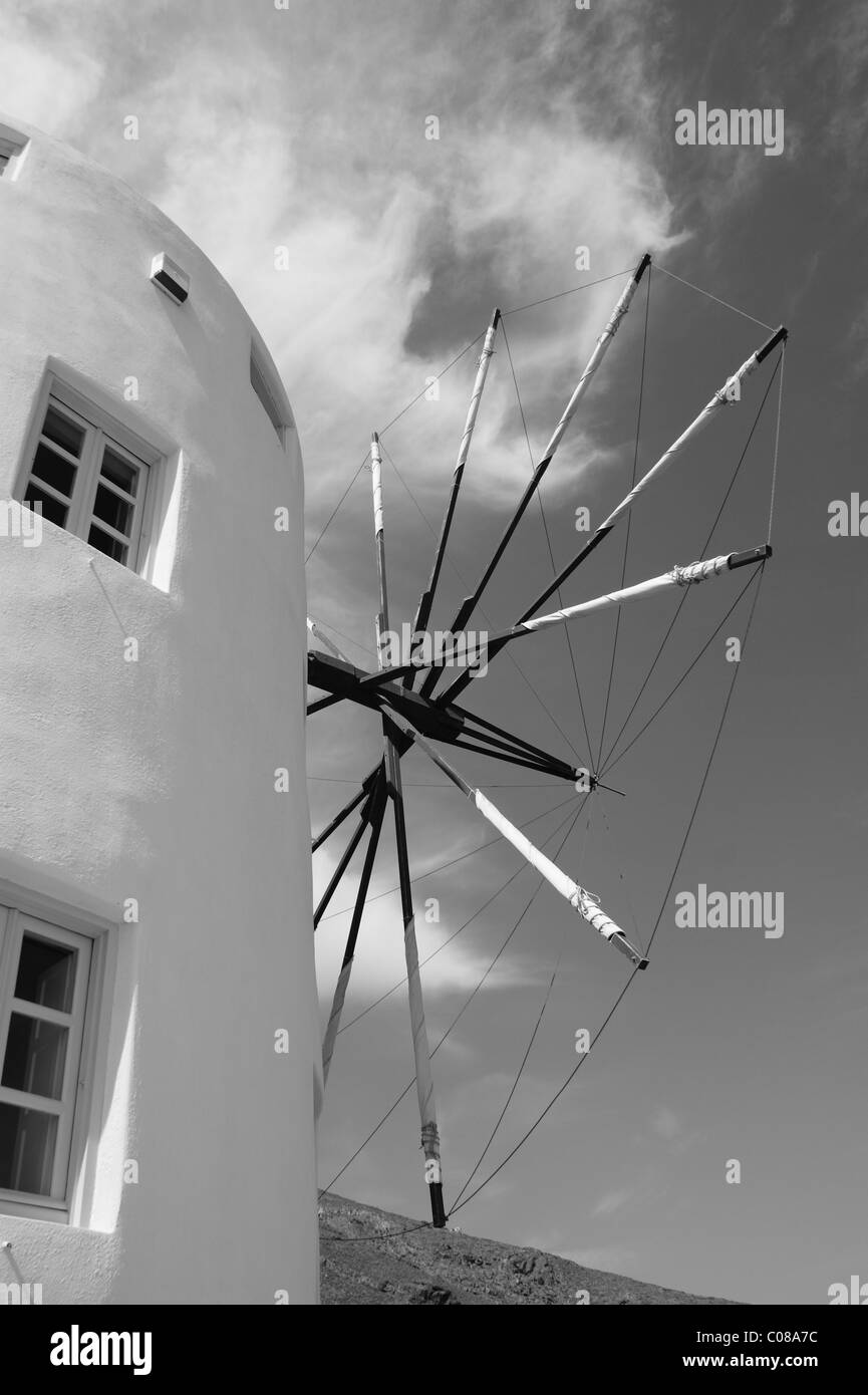 a nice stay in a Windmill Stock Photo - Alamy