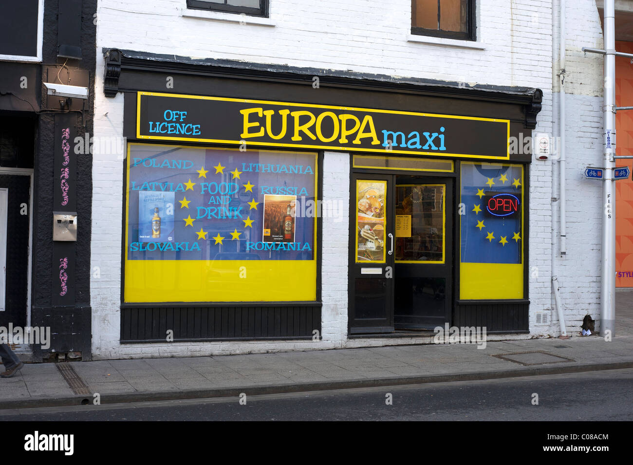 East european food shop hi-res stock photography and images - Alamy