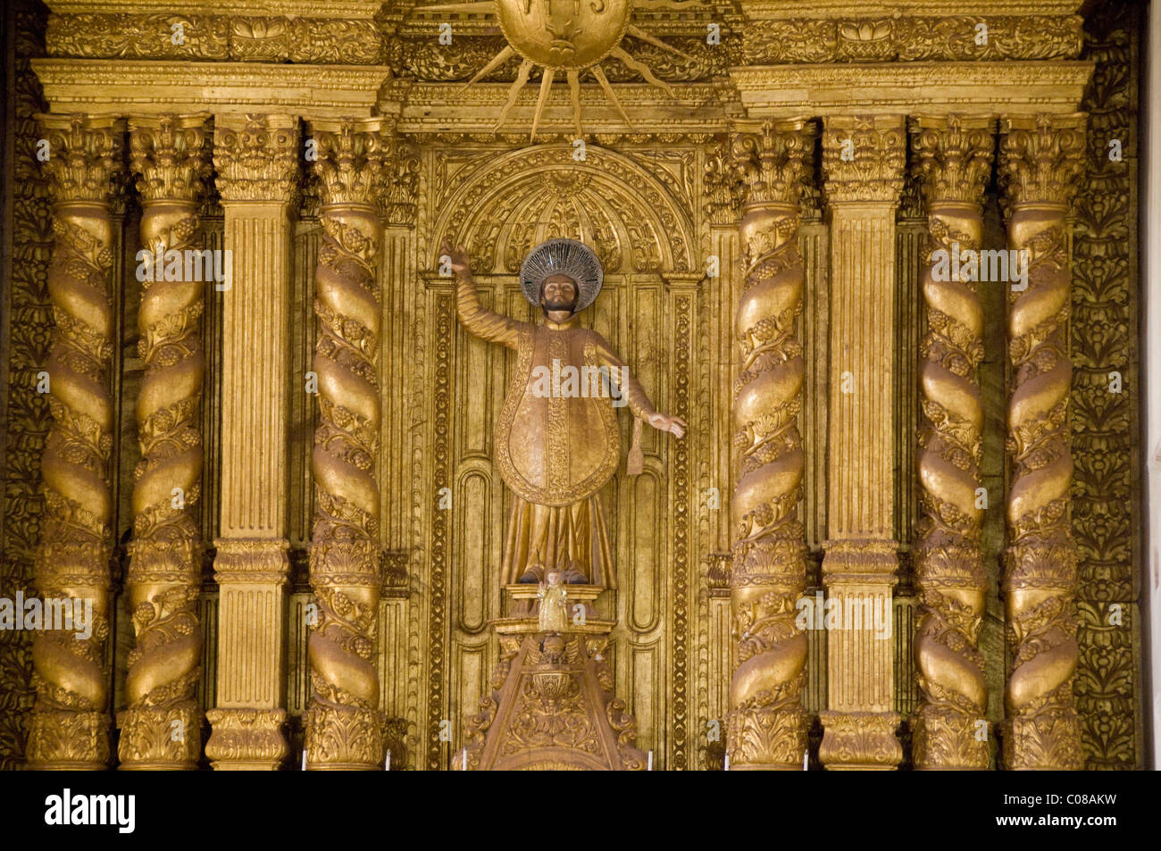 Basilica bom jesus altar close hi-res stock photography and images - Alamy
