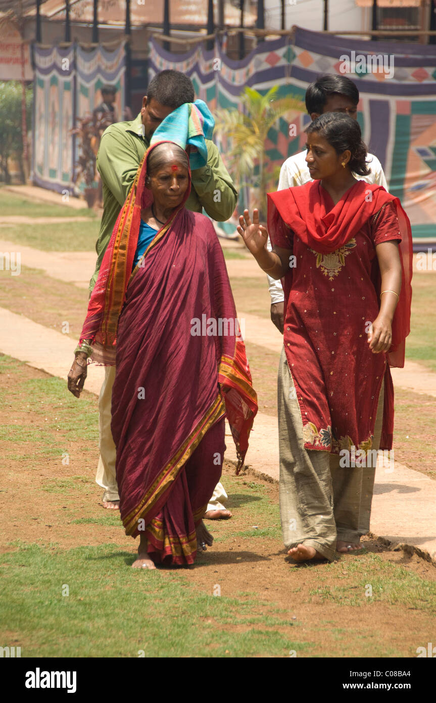 India, Goa. Hindu Mahalsa Temple Stock Photo - Alamy