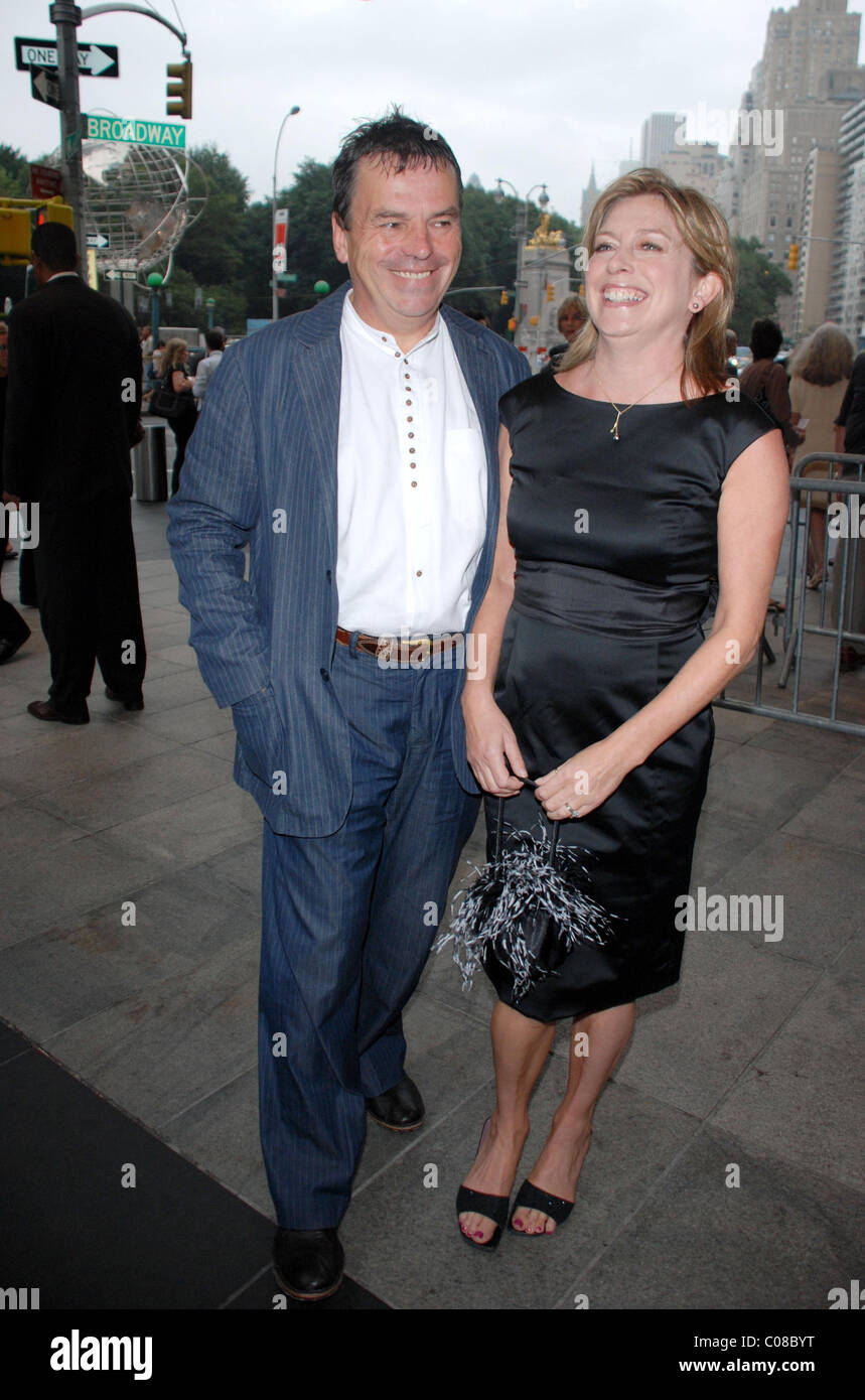 Neil Jordan and Guest attends the premiere of The Brave One at the Time ...