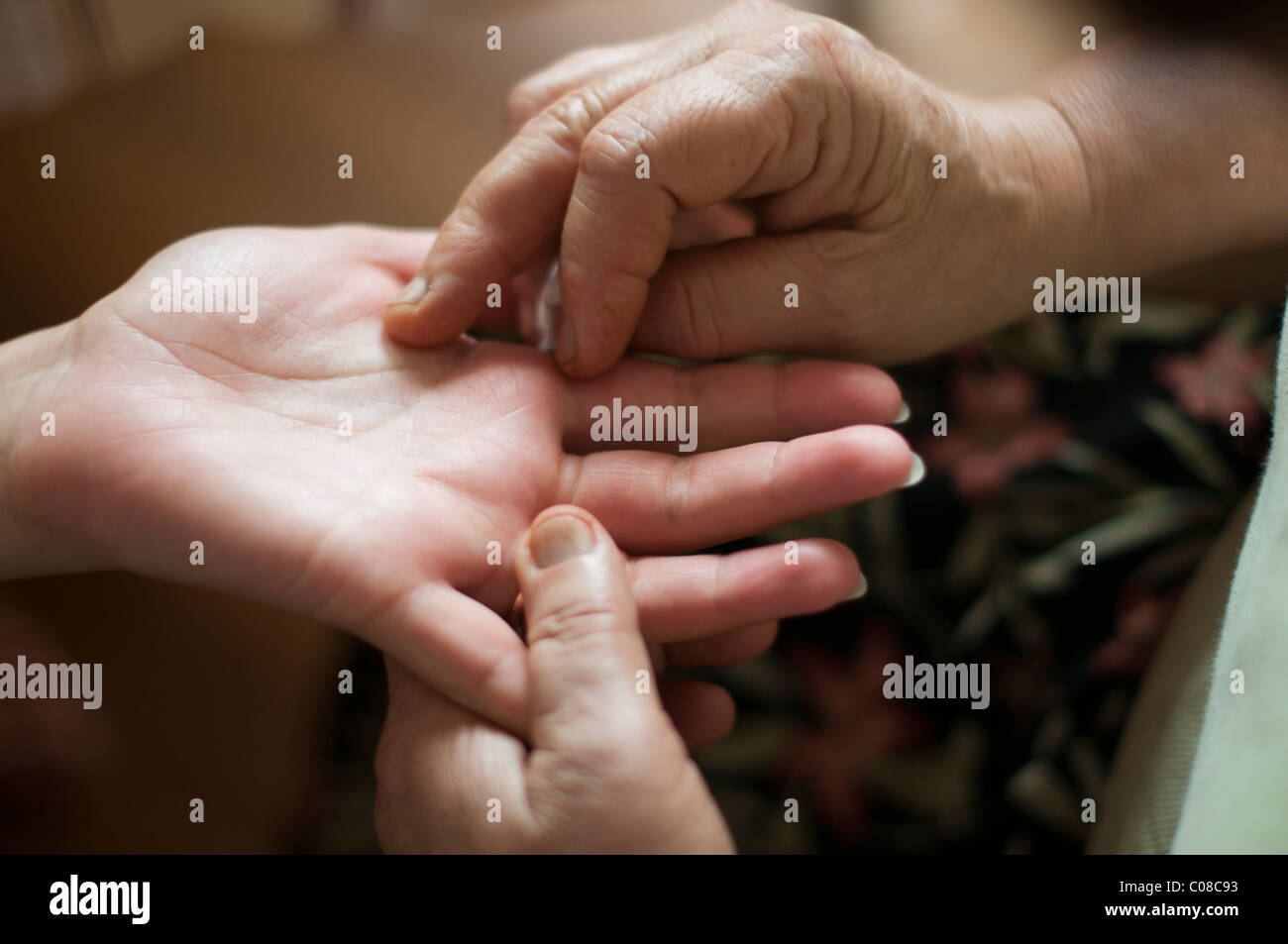 Palmistry hi-res stock photography and images - Alamy