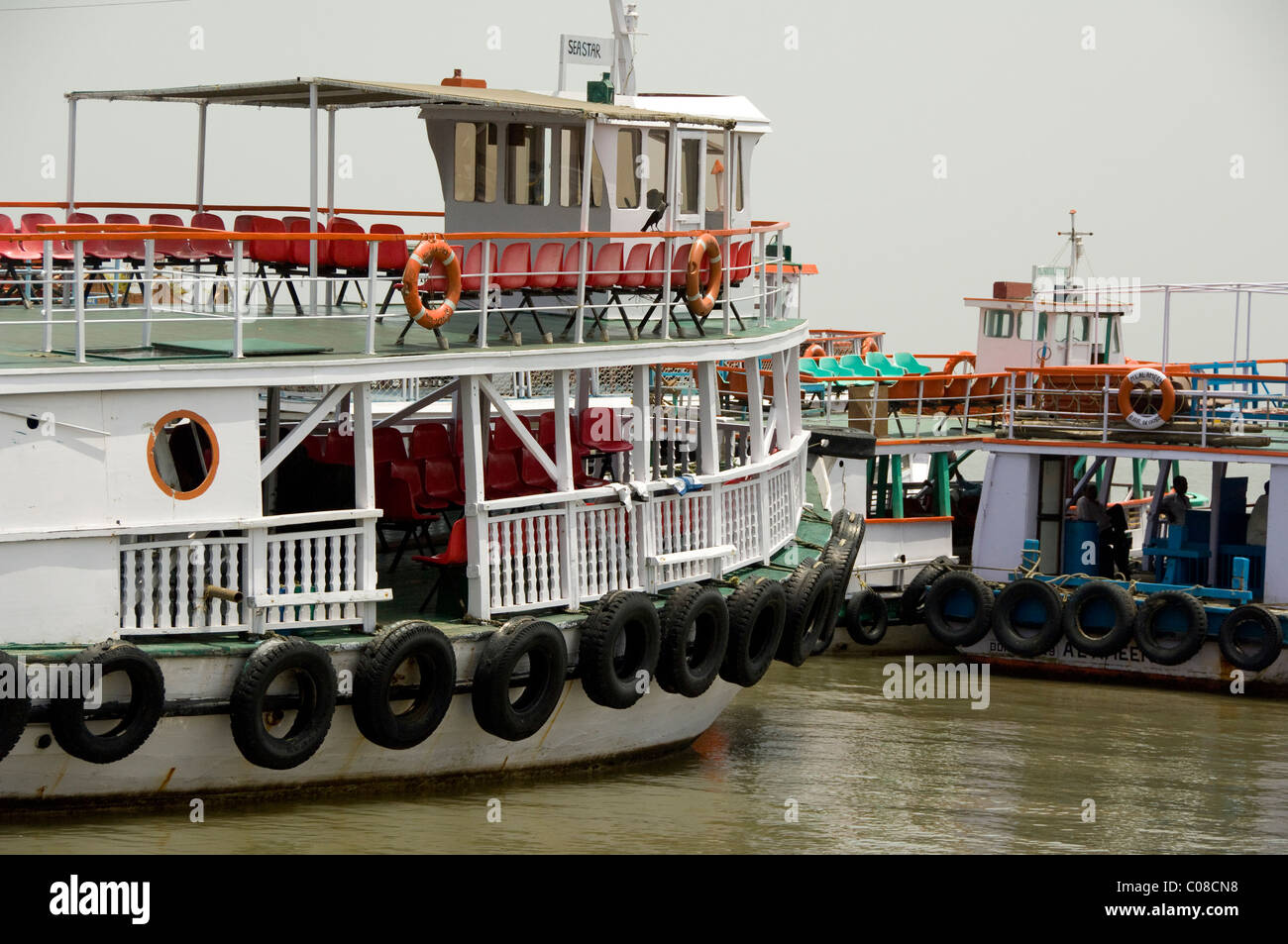 India, state of Maharashtra, Mumbai (aka Bombay). Gharapuri Island ...