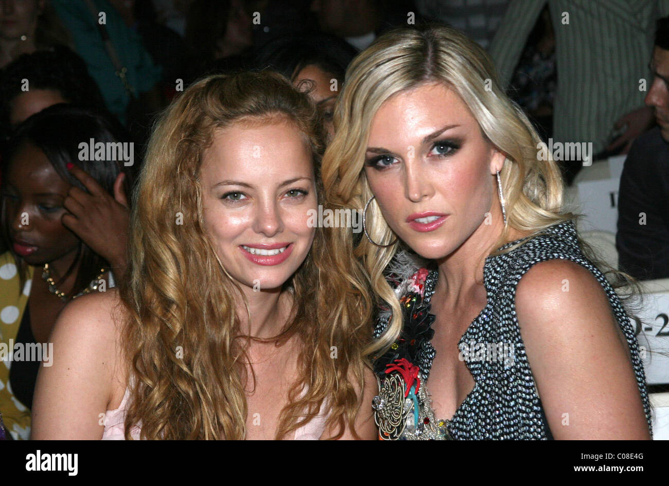 Bijou Phillips and Tinsley Mortimer Mercedes-Benz Fashion Week New York ...