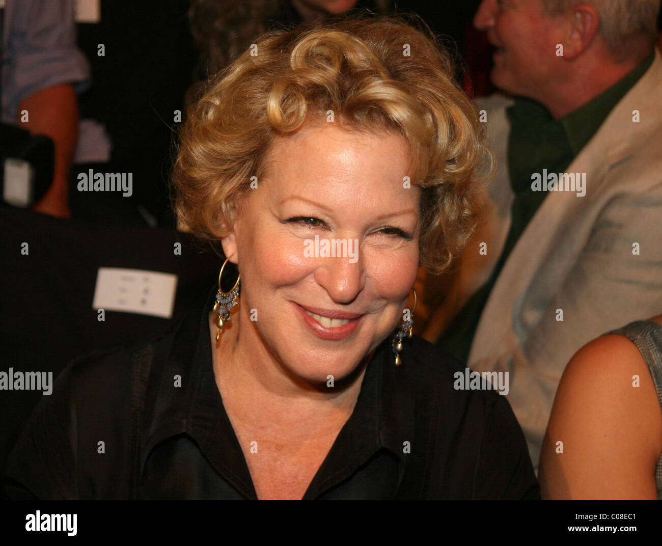 Bette Midler Mercedes-Benz Fashion Week New York Spring 2008 at Bryant ...