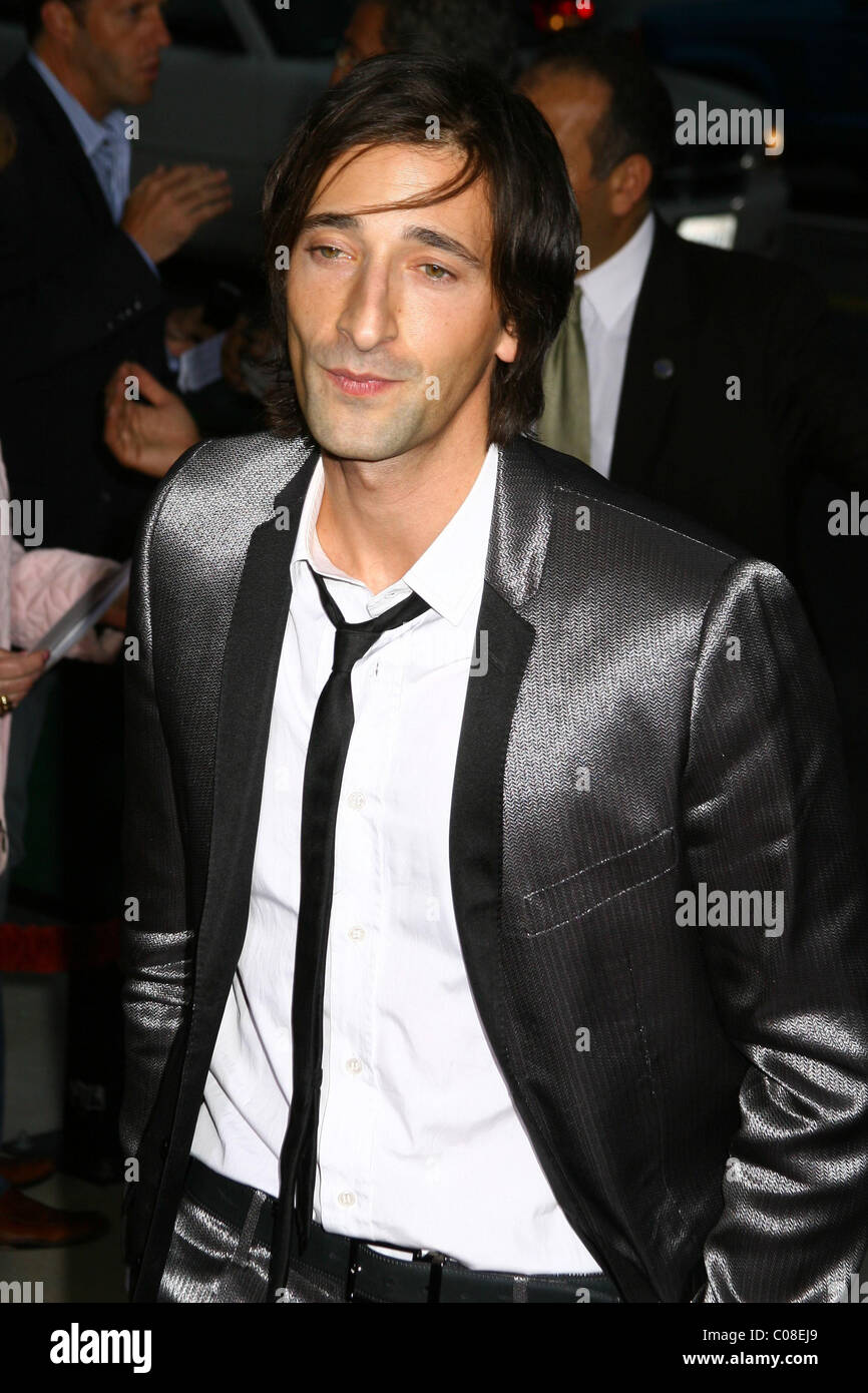 Adrien Brody "The Darjeeling Limited" Premiere - Arrivals held at The ...
