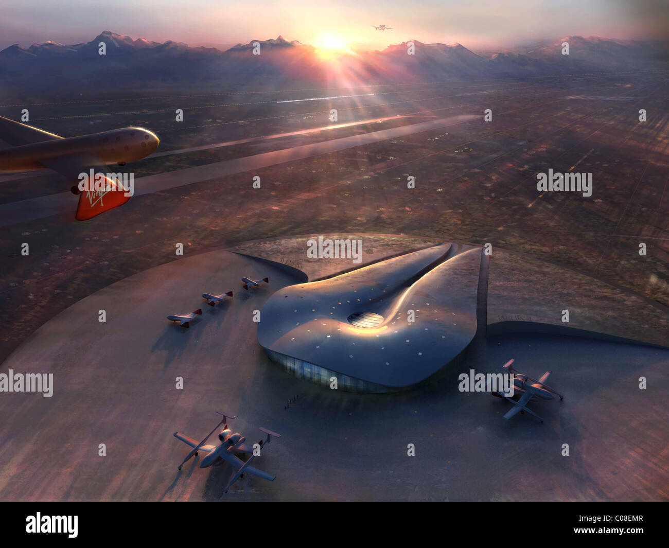 Spaceport America Deign Unveiled The development of Spaceport America ...