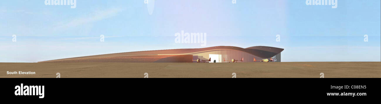 Spaceport America Deign Unveiled The development of Spaceport America ...