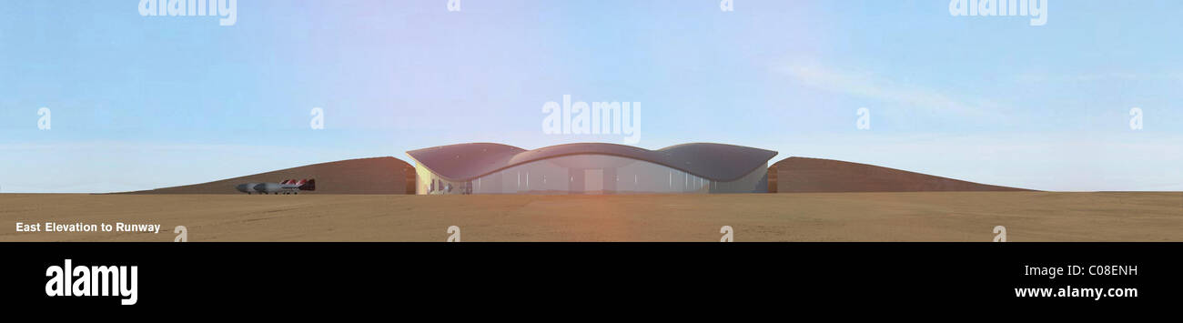 Spaceport America Deign Unveiled The development of Spaceport America ...