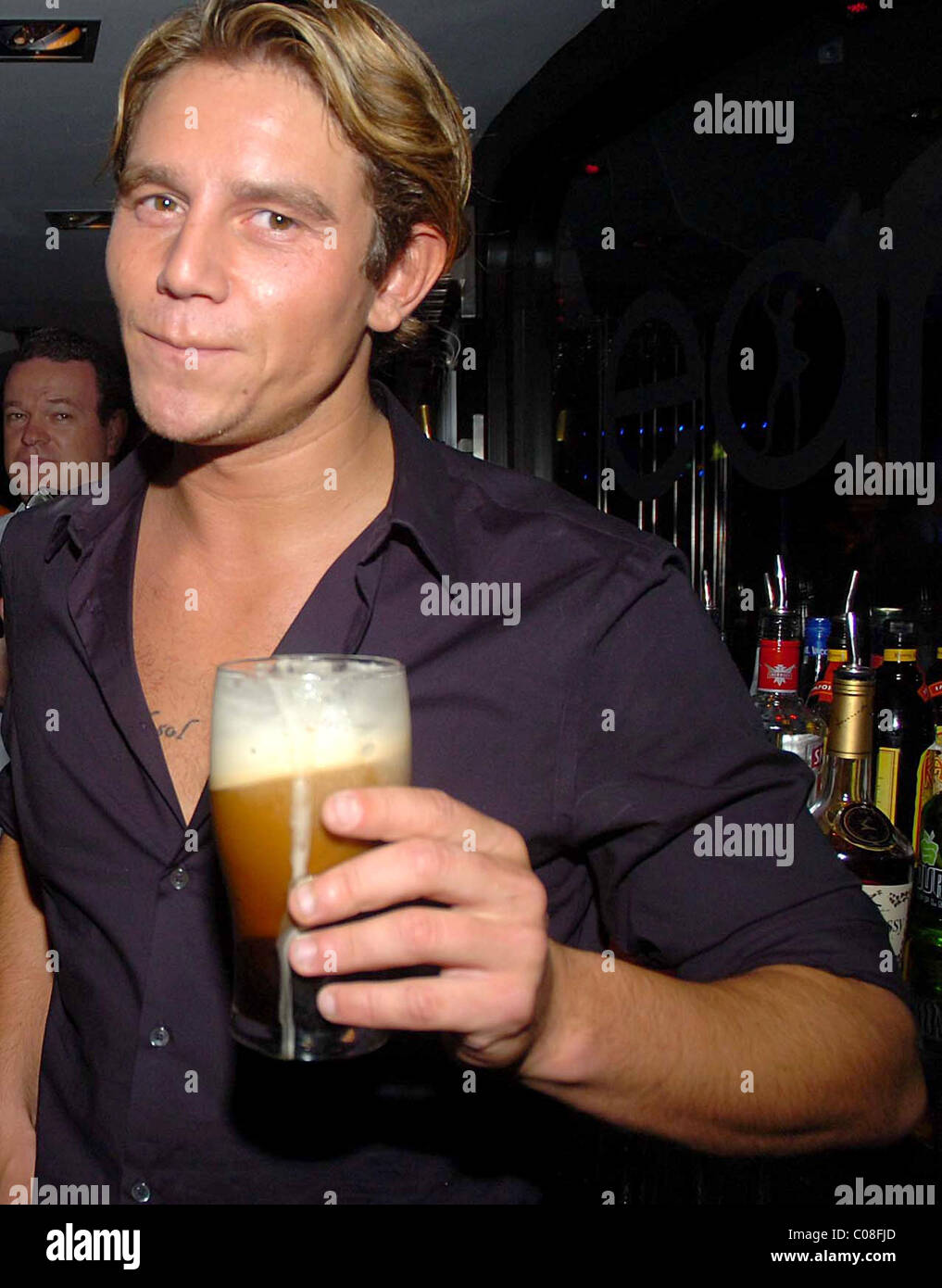 Ziggy aka Zach Lichman serving behind the bar at Earth nightclub in ...