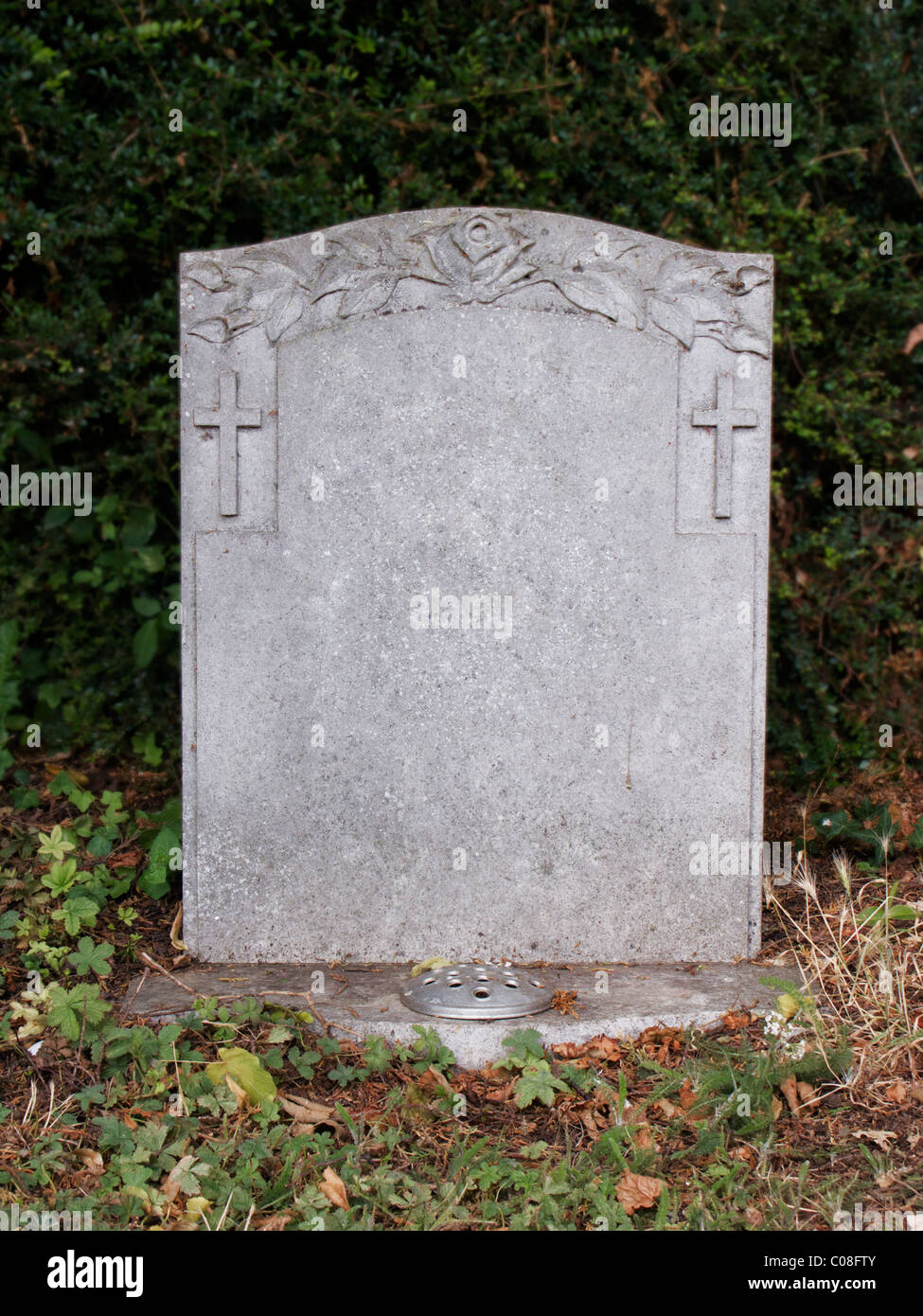 Grave stone blank hi-res stock photography and images - Alamy