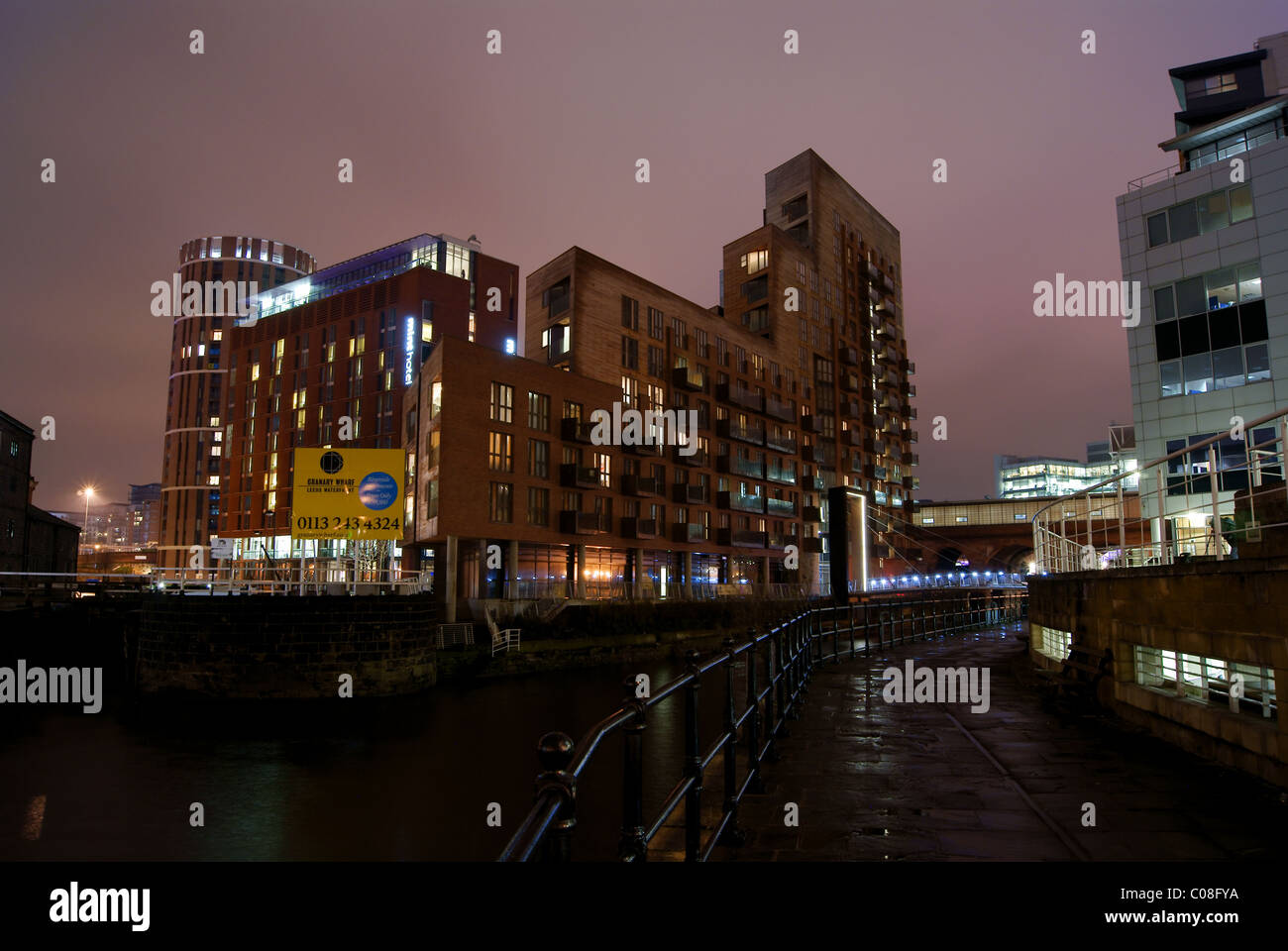 Granary Wharf in Leeds Stock Photo - Alamy