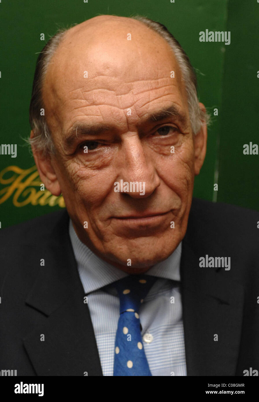 General Sir Mike Jackson signs his new autobiography 'Soldier', at ...