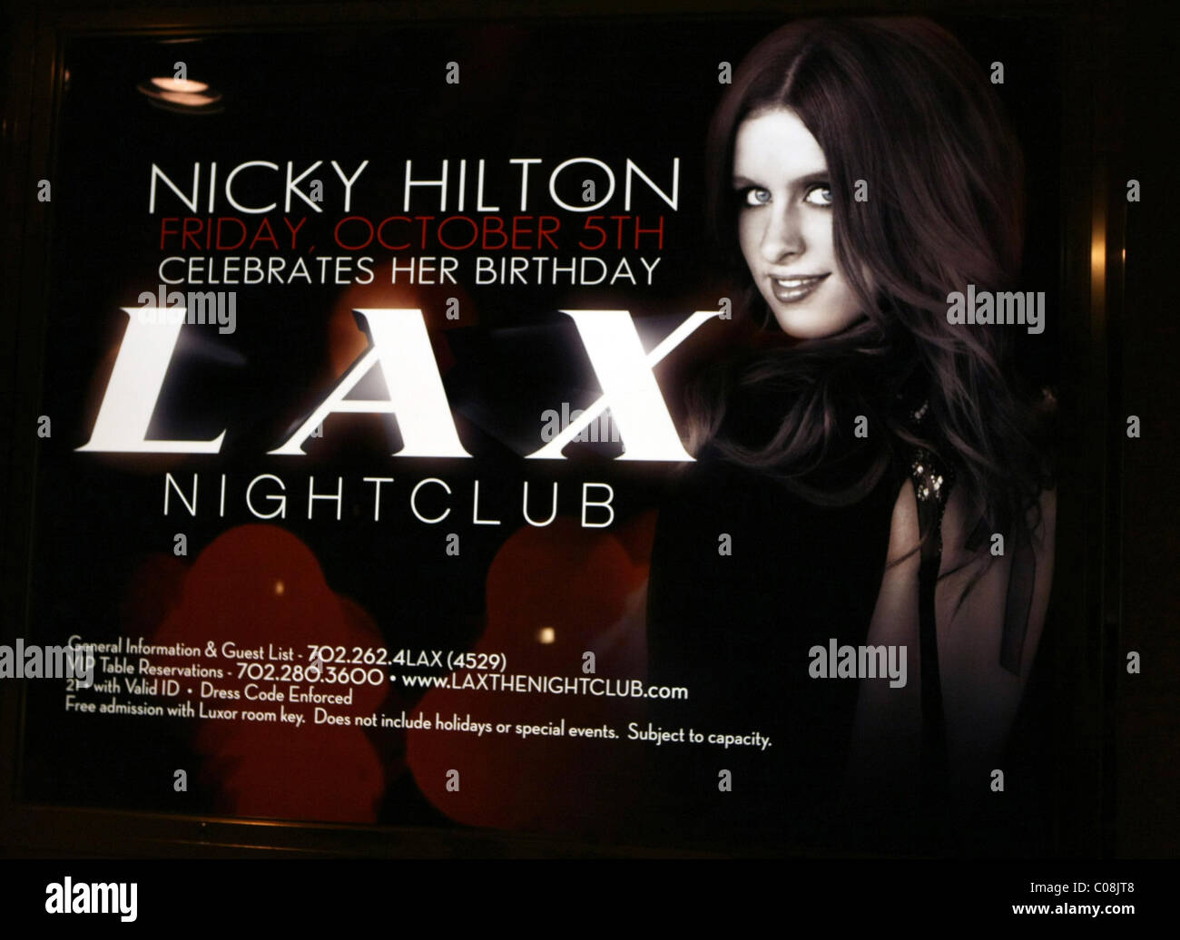 Nicky Hilton celebrates her 25th Birthday at LAX Night Club at the The ...