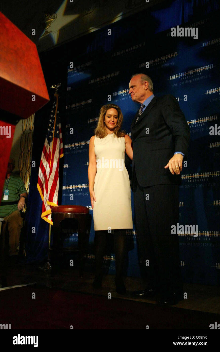 Presidential candidate fred thompson wife hi-res stock photography and ...