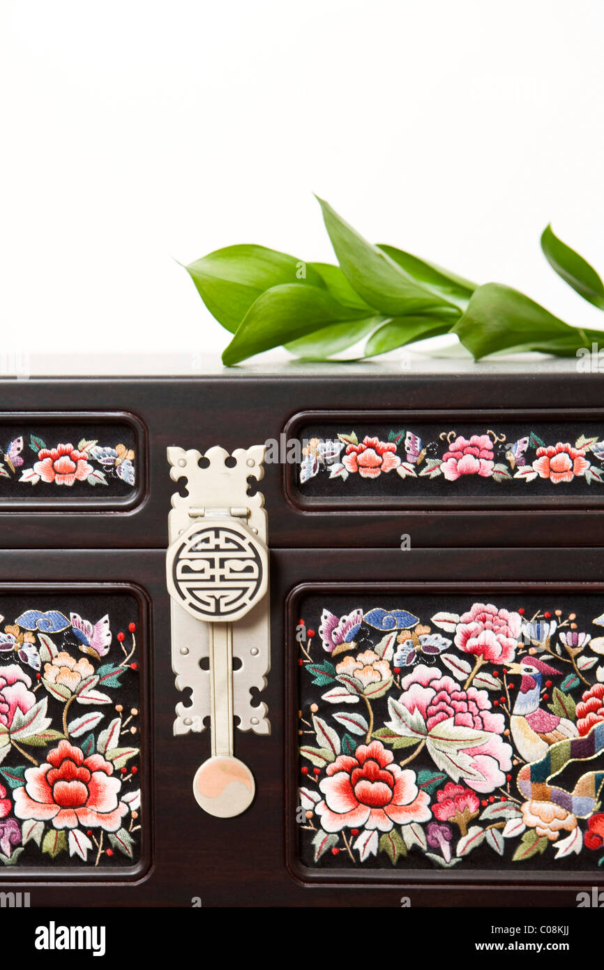 Korean traditional box Stock Photo - Alamy