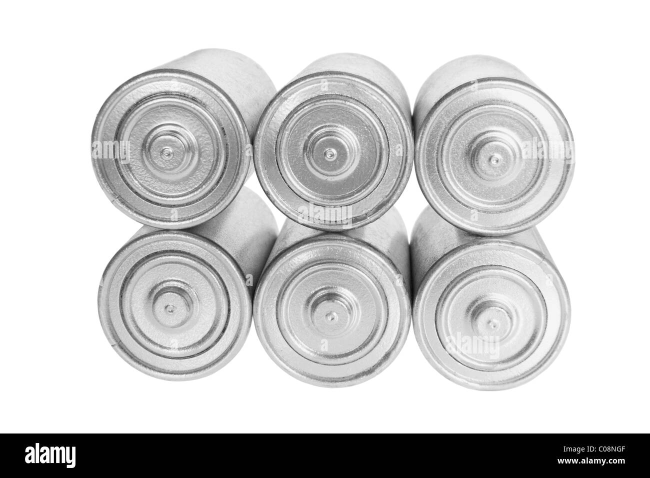 Stacks of Batteries Stock Photo - Alamy