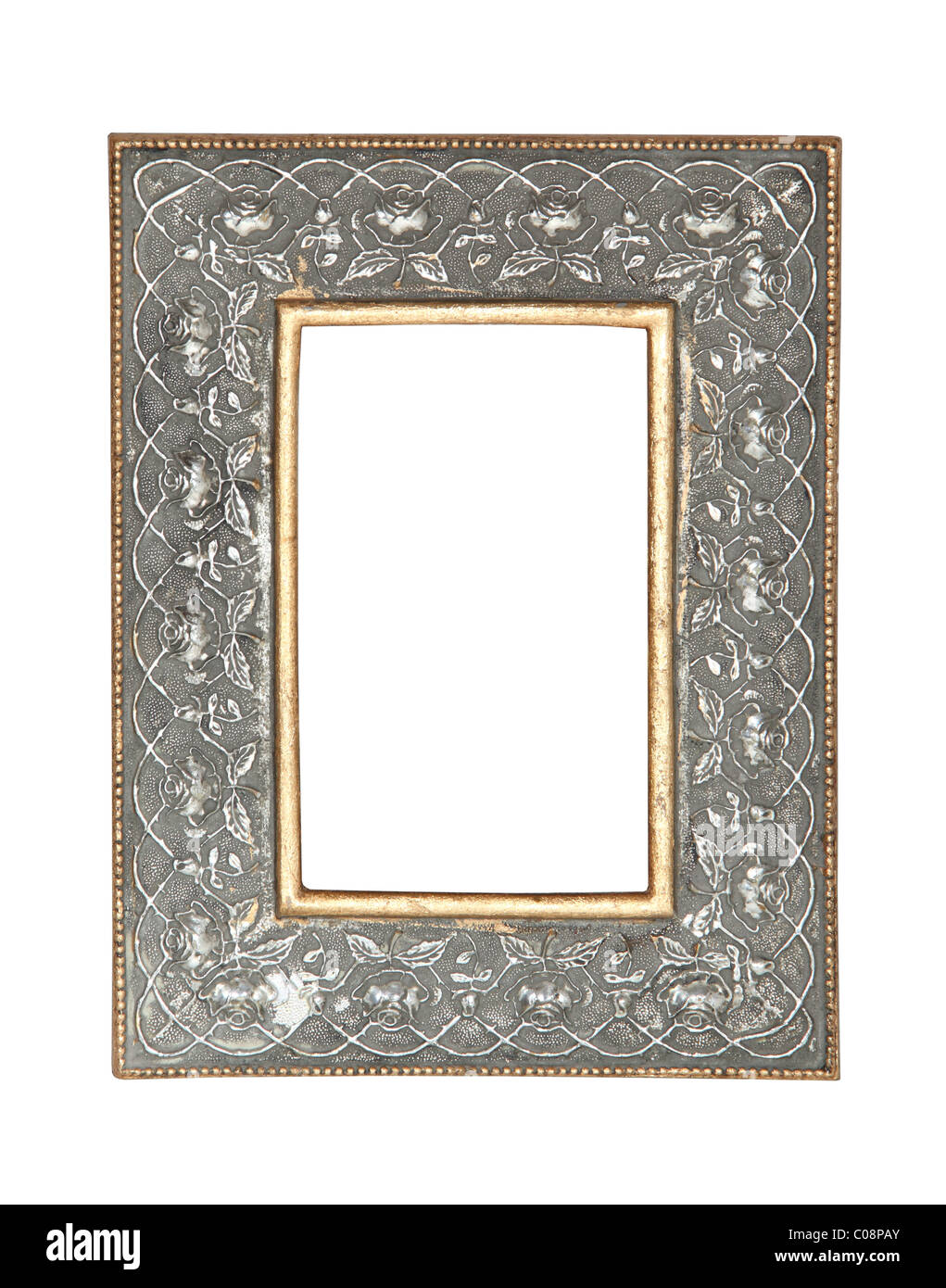Picture gold frame decorative pattern hi-res stock photography and ...