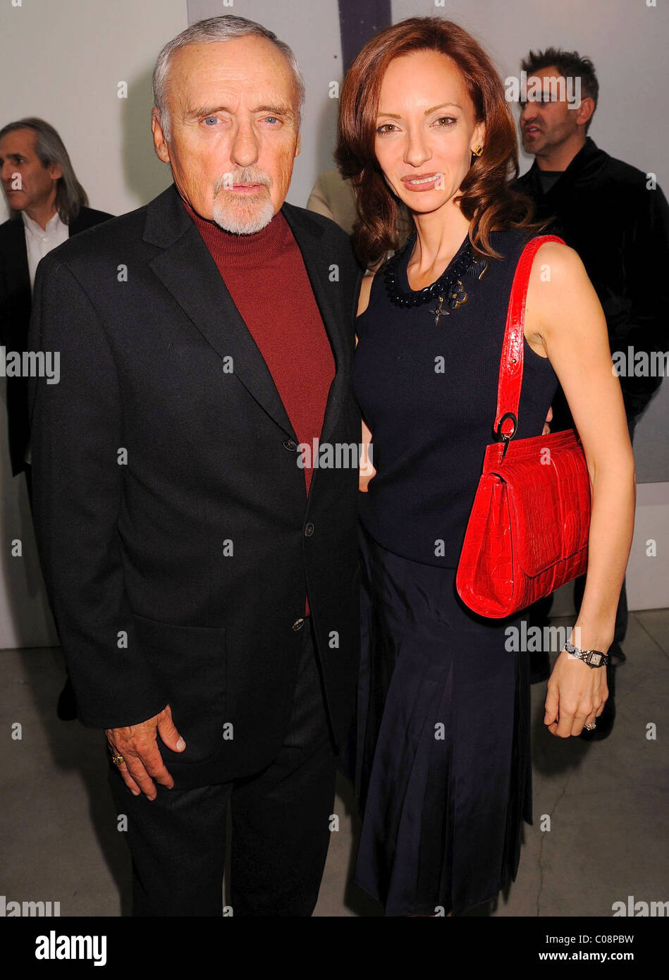 Dennis Hopper and Victoria Hopper Gagosian Gallery opening reception ...