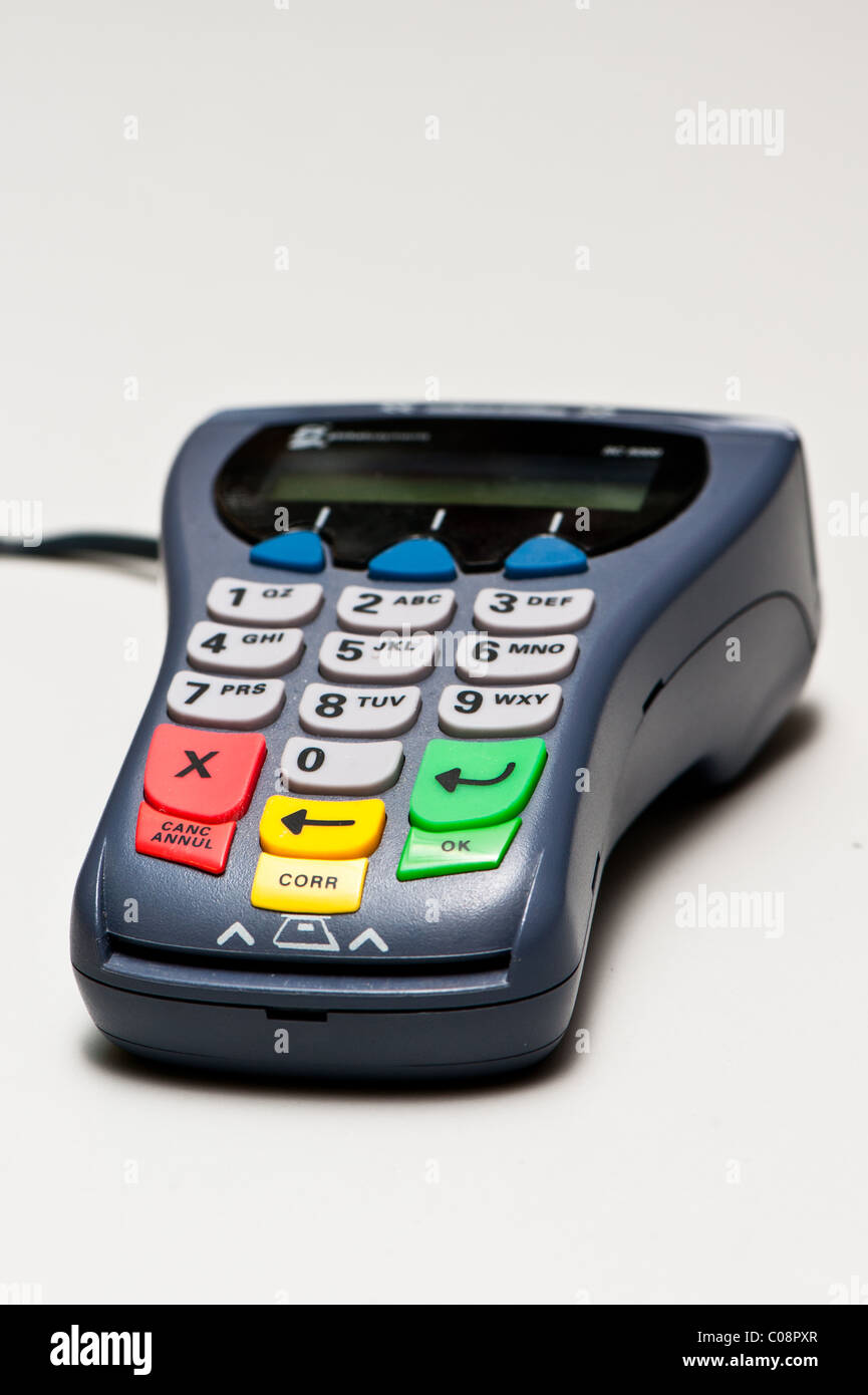 Debit card machine hi-res stock photography and images - Alamy