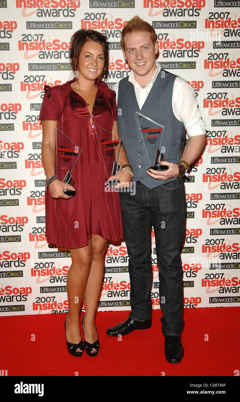 Lacey Turner and Charlie Clements with the Best Couple Award Inside ...