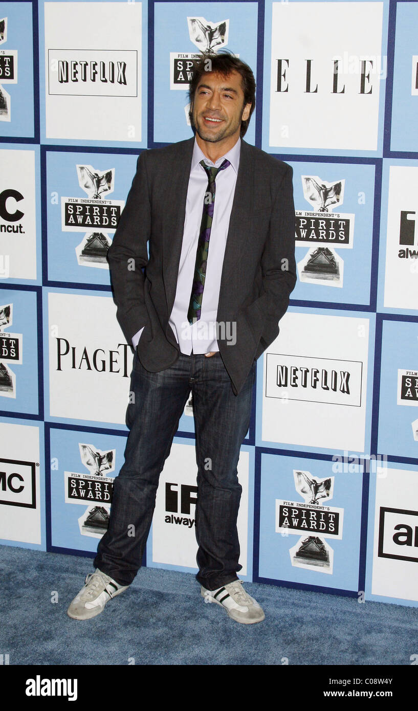 Javier Bardem 2008 Film Independent's Spirit Awards at the Santa Monica ...