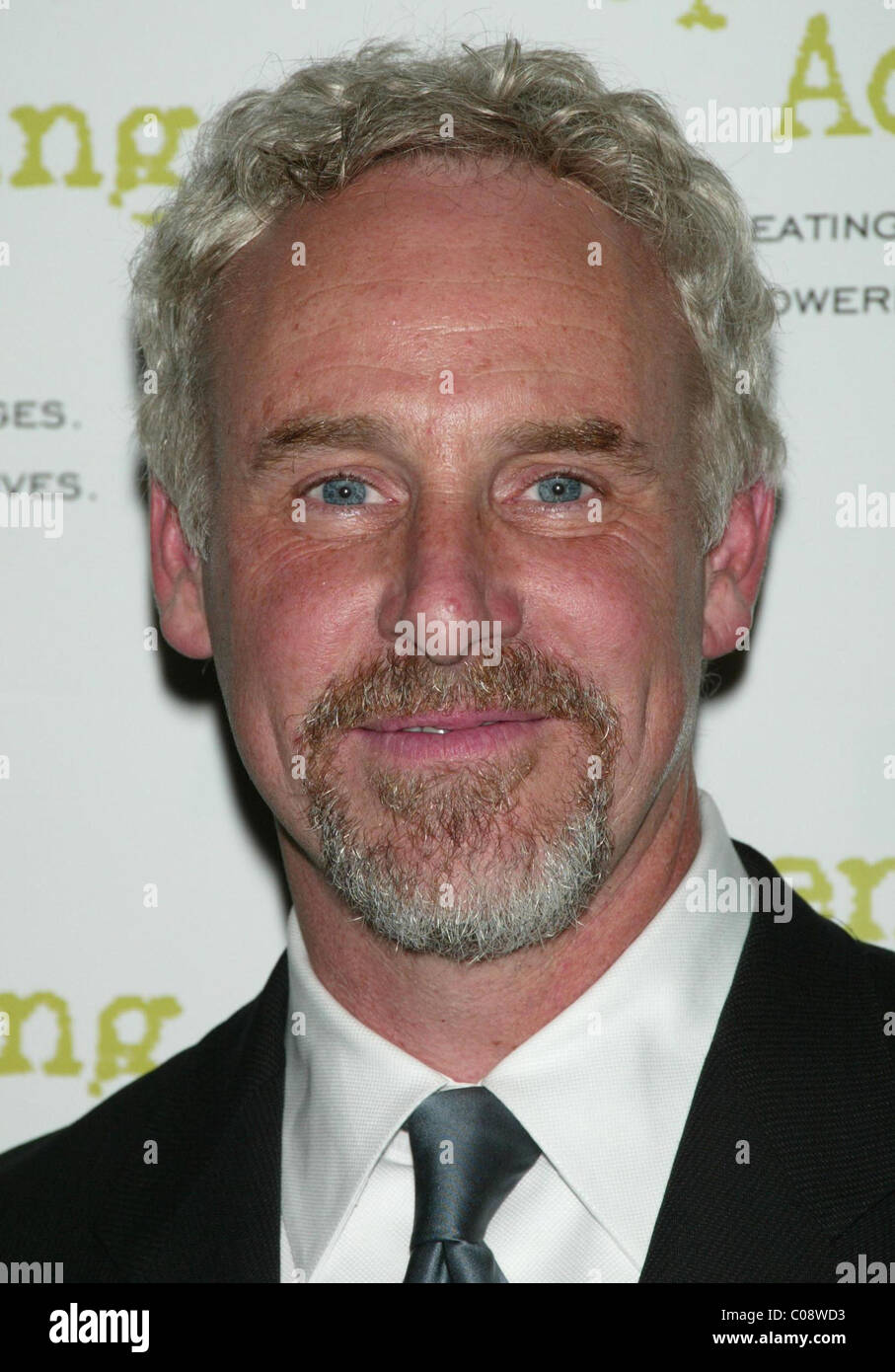 John Dossett arrive for the reading of the play "Love Letters" by A.R ...