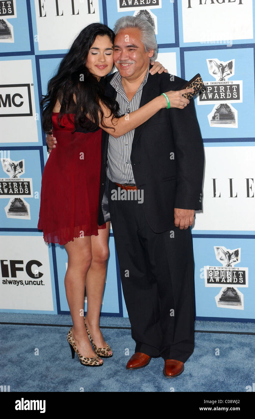 Pedro Castaneda and Veronica Loren 2008 Film Independent's Spirit ...